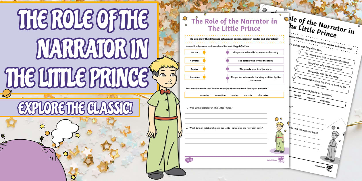 The Role of the Narrator in The Little Prince Worksheet