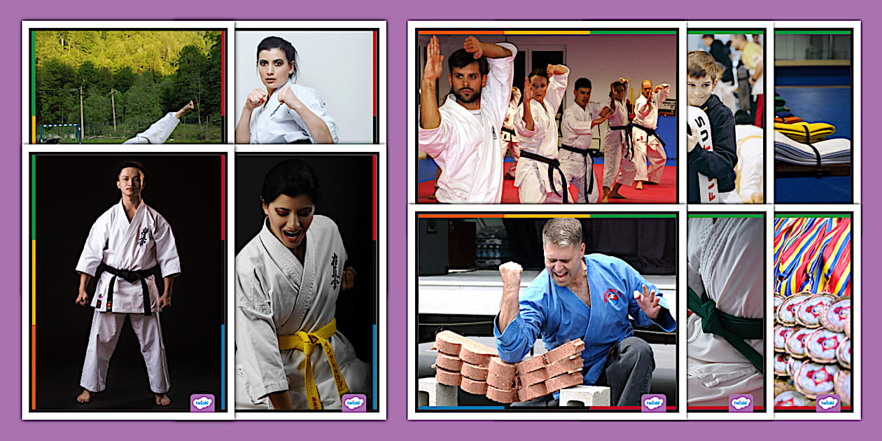 Karate Photos (teacher made) - Twinkl
