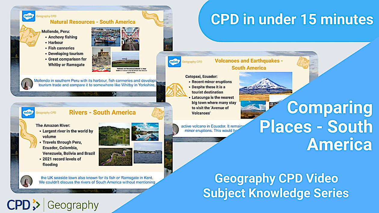 Video 4 Place Knowledge Comparing Places South America