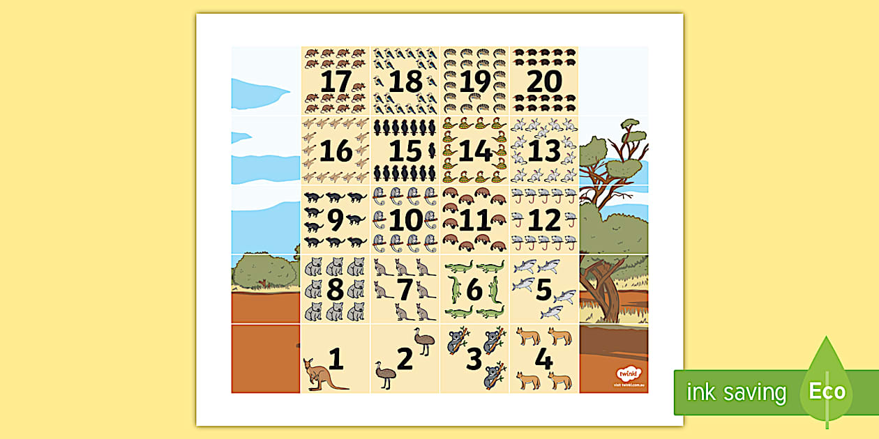 Number Line Mat (Compatible with Bee-Bot) (teacher made)