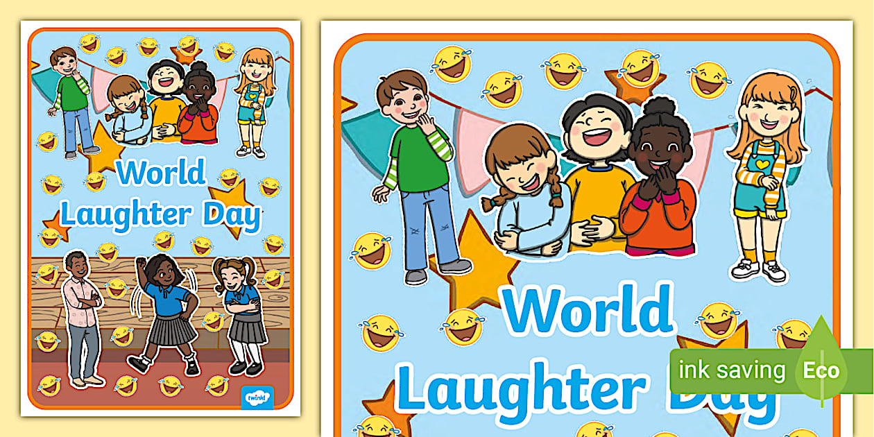 Poster for World Laughter Day | Twinkl