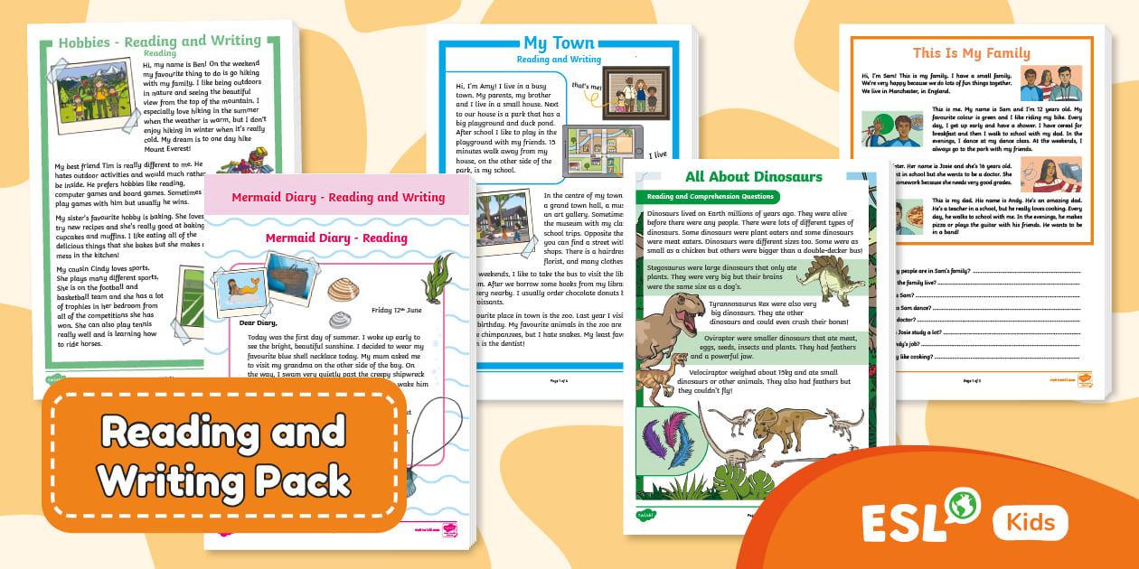 Beginners Reading and Writing EAL Worksheets | Twinkl
