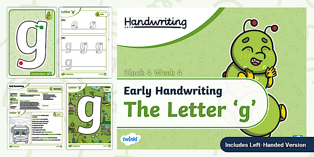 Early Handwriting Block 4 Week 4