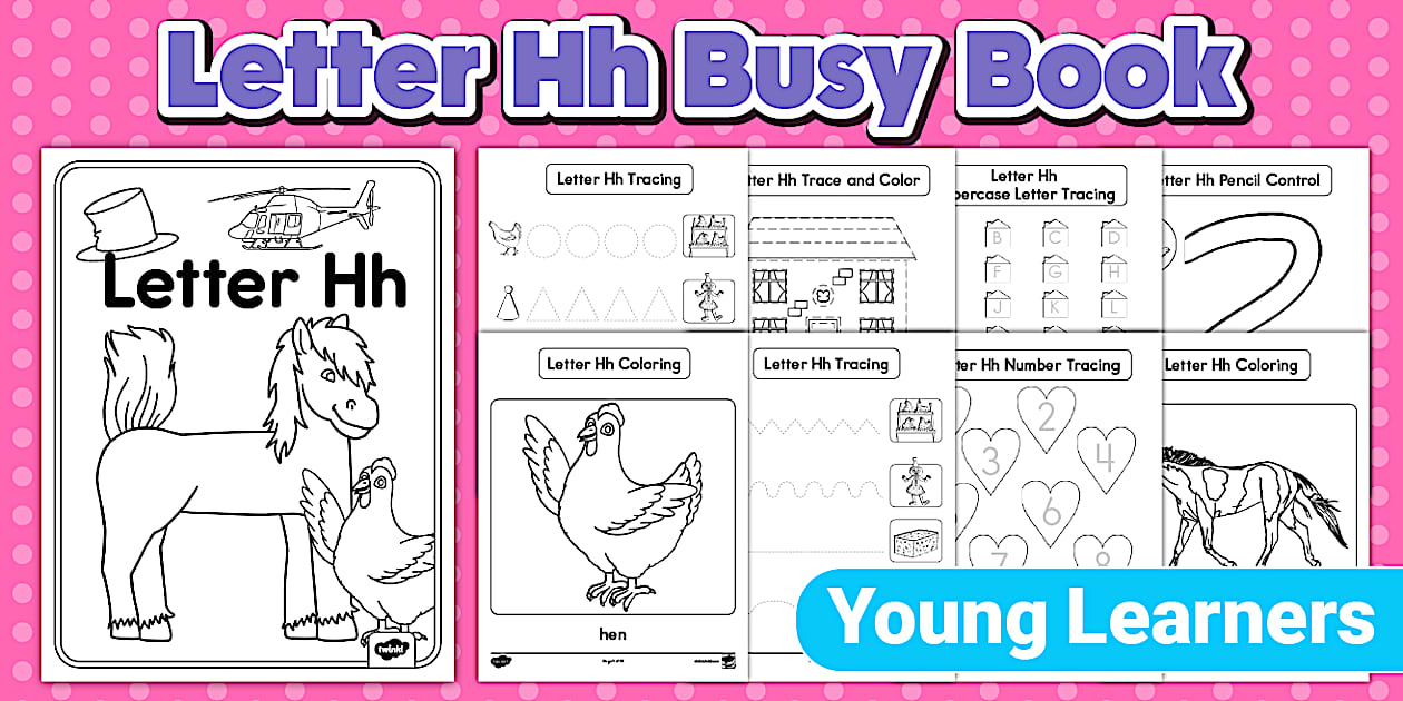 Letter Hh Busy Book