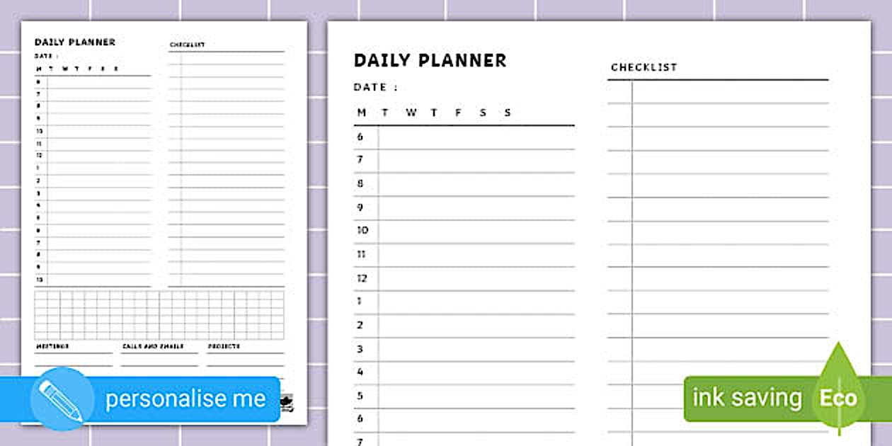 Work Project Planner | Twinkl Busy Bees (Teacher-Made)