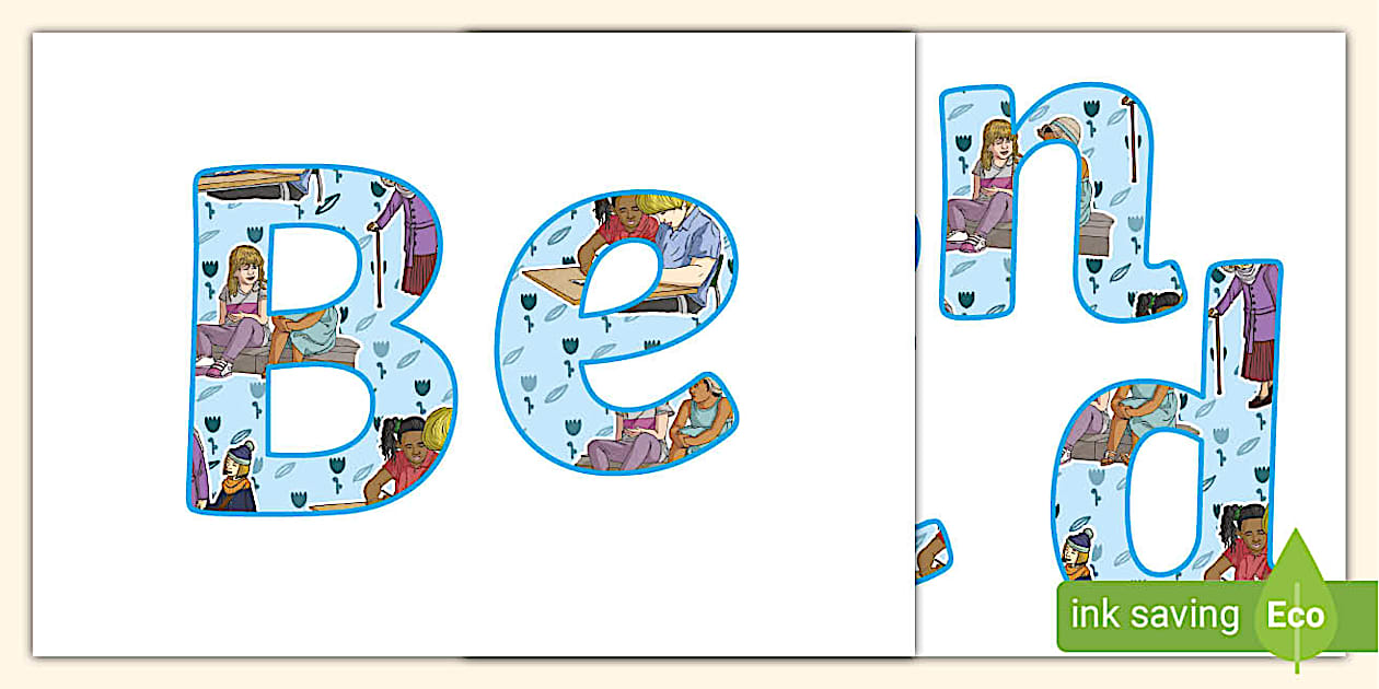 Be Kind (Display Lettering) (teacher made) - Twinkl