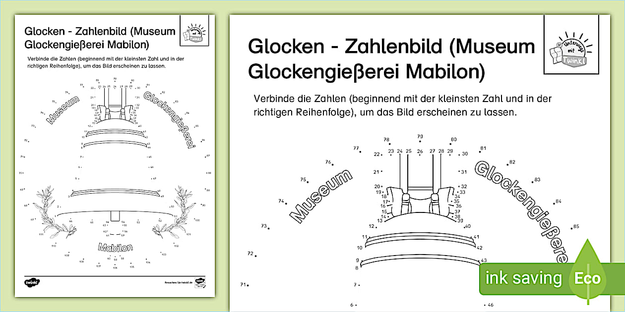 Glocken - Zahlenbild