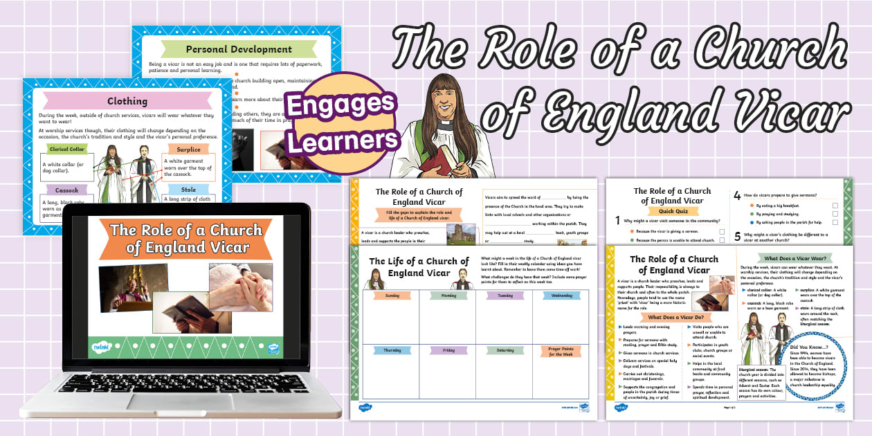 The Role of a Church of England Vicar Lesson Pack