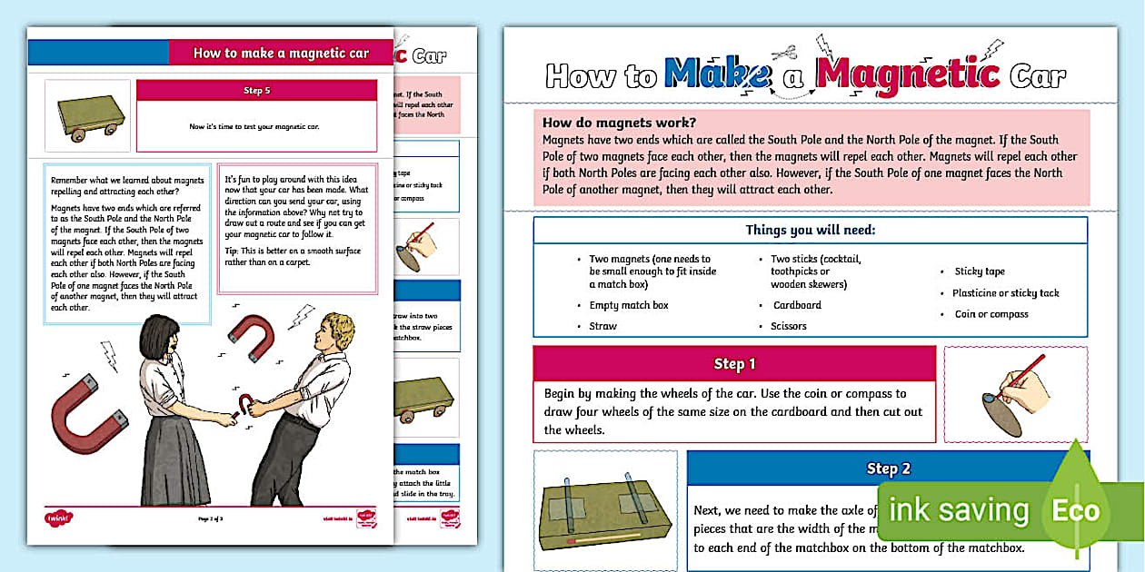 How to Make a Magnetic Car