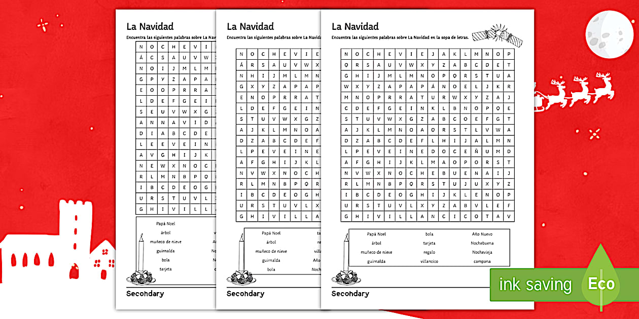Christmas Word Search Printable | Twinkl Resources - Twinkl