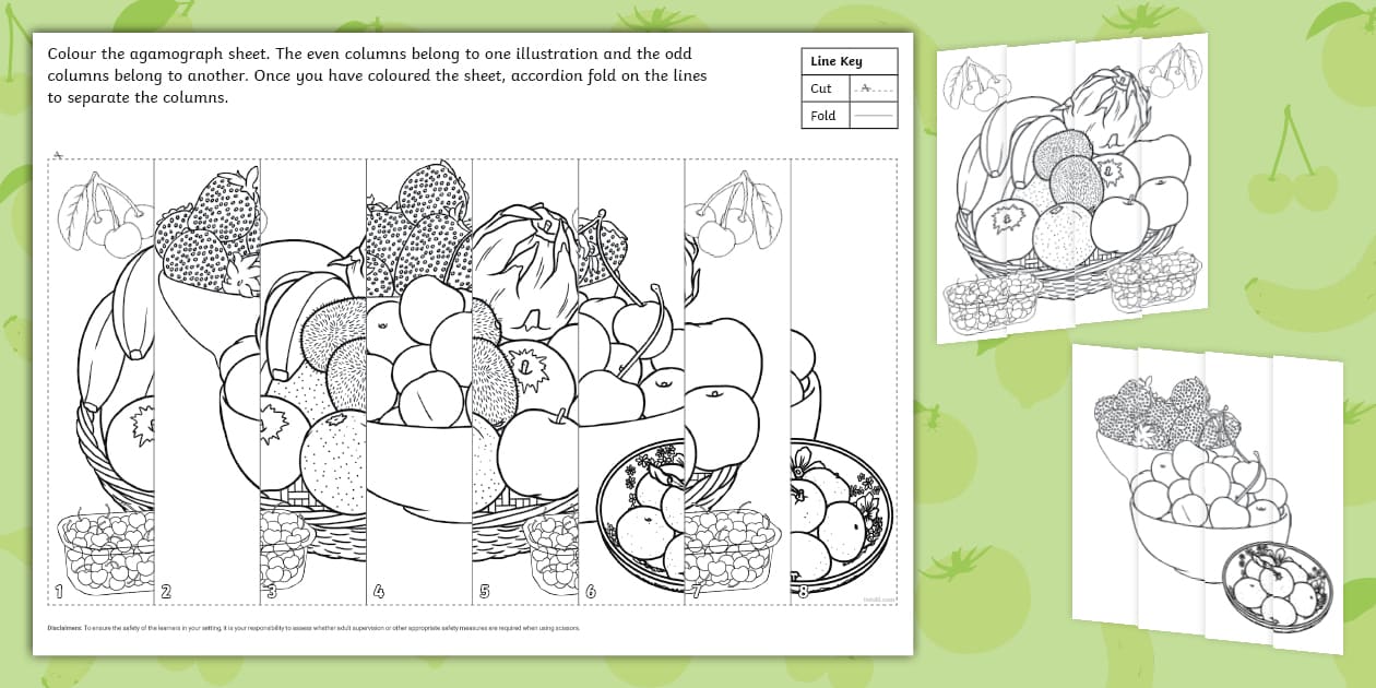 Summer Fruits Agamograph