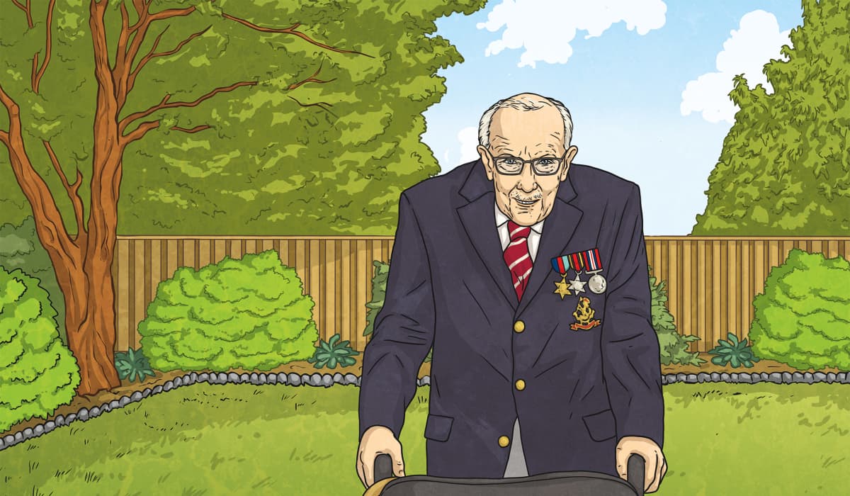 Captain Sir Tom Moore - Twinkl NewsRoom - Twinkl