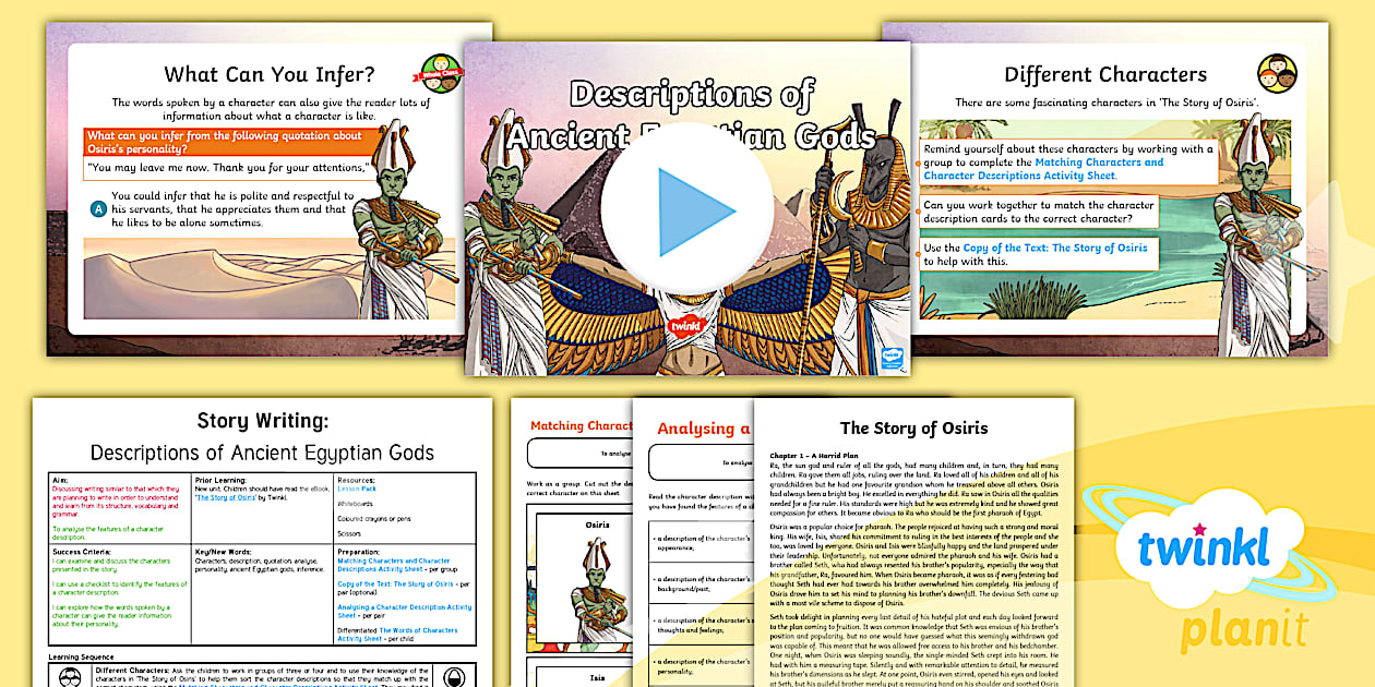 Time Travel: Secrets of Ancient Egypt: Story Writing 1 Year 4