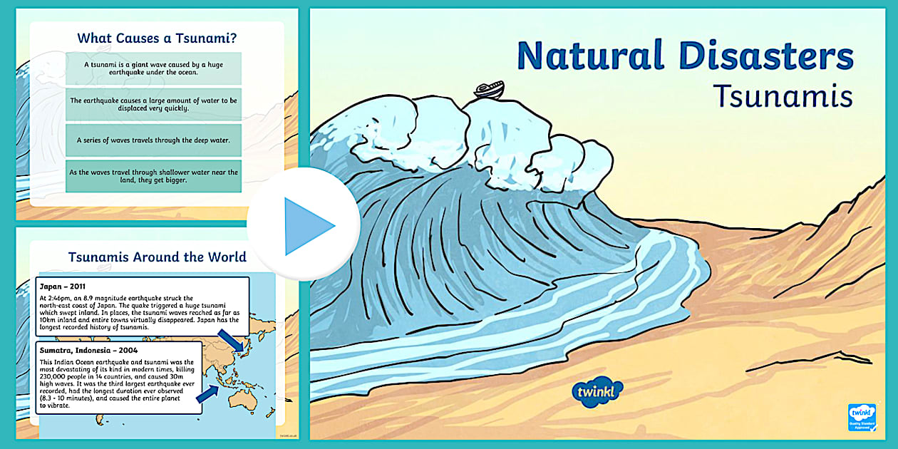 New Zealand Tsunami PowerPoint - Twinkl