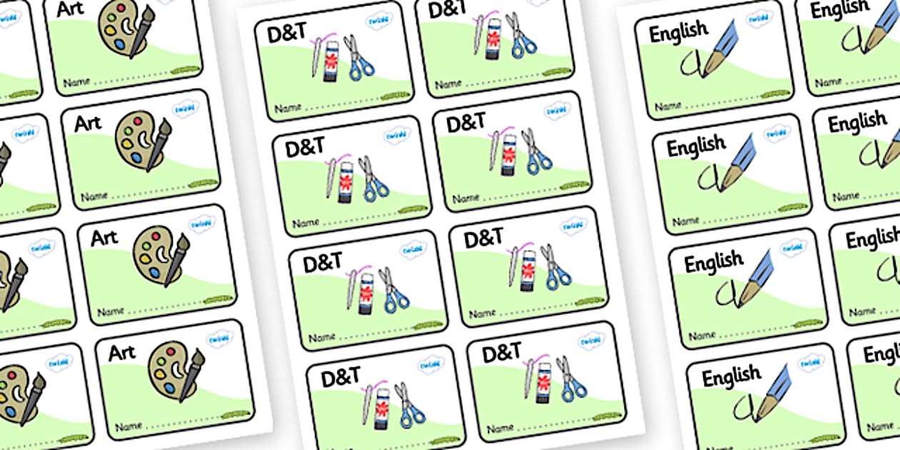 Caterpillar Themed Editable Book Labels