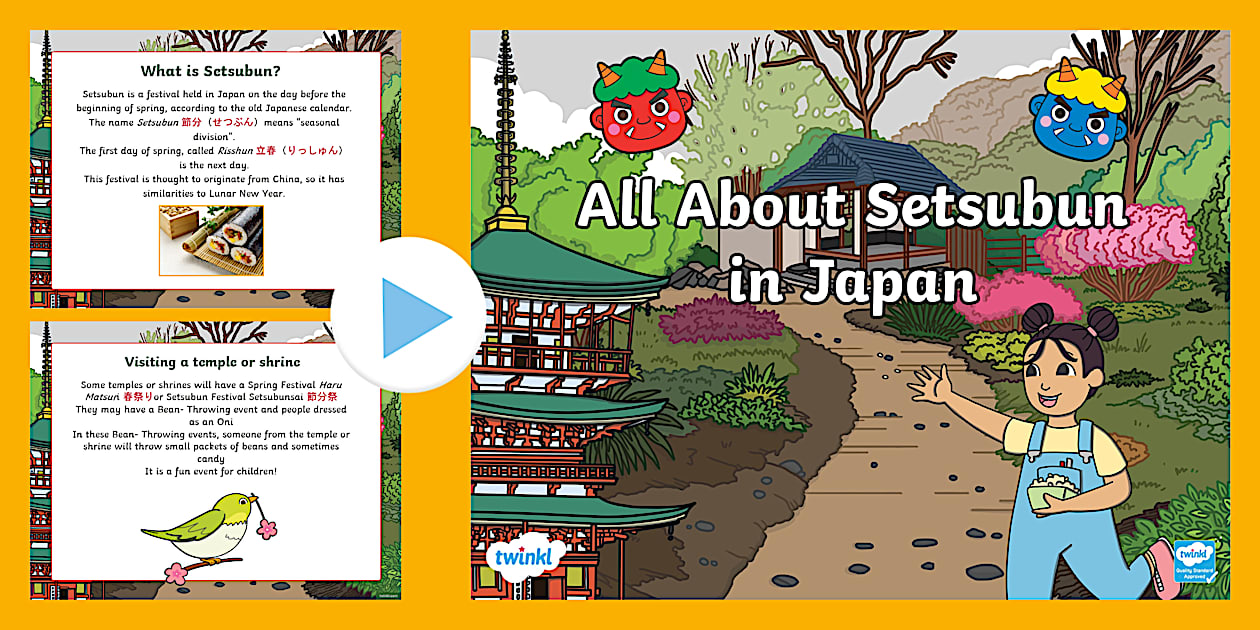 節分 英語のパワーポイント Twinkl Japan - Twinkl