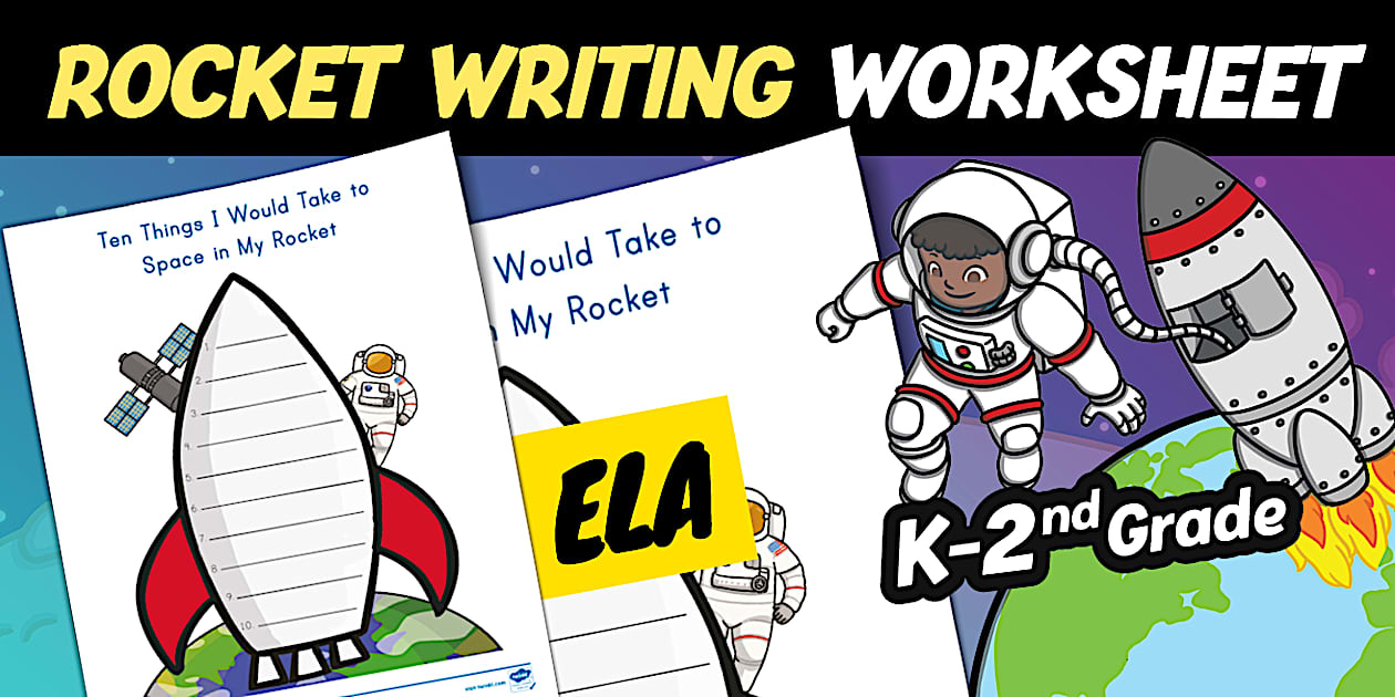 10 Things I Would Take to Space in My Rocket | Twinkl USA