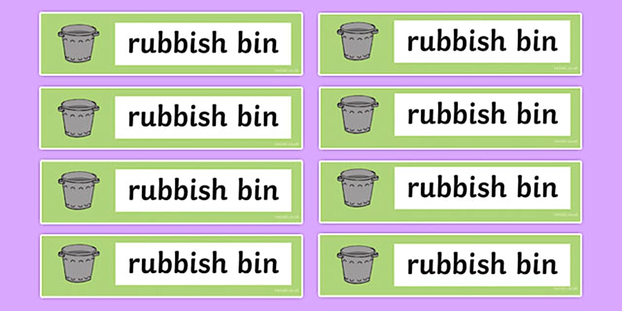 👉 Labels for your Classroom Bins (teacher made) - Twinkl