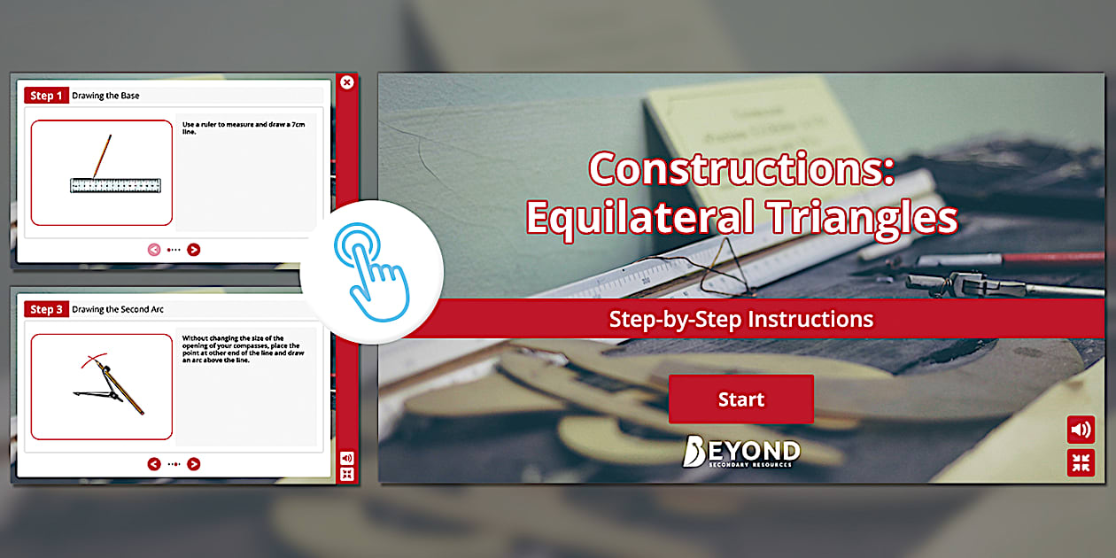 👉 Constructions: Equilateral Triangles - Twinkl