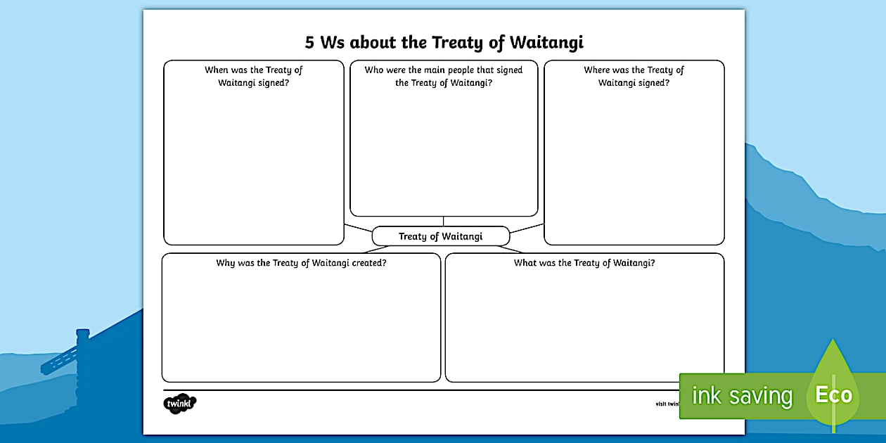 Treaty of Waitangi Principles Sheet | Waitangi Day | Twinkl