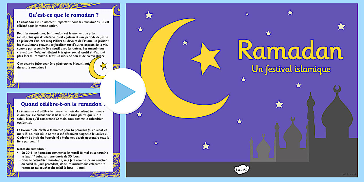PowerPoint : ramadan et calendrier de la gentillesse