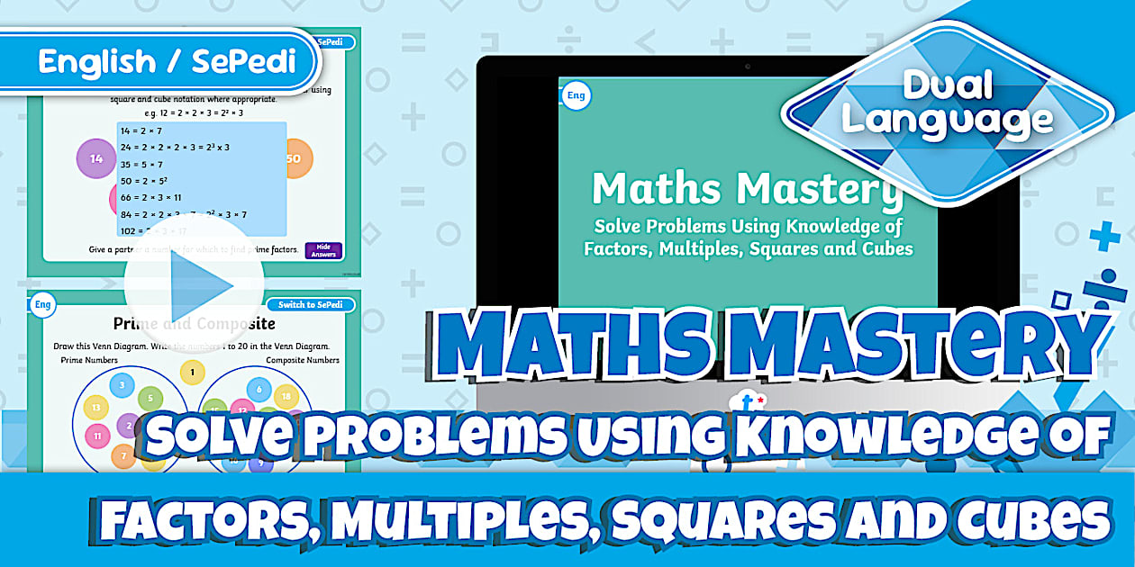 Gr 4 Multiplication & Division, Solve Problems Maths Sepedi