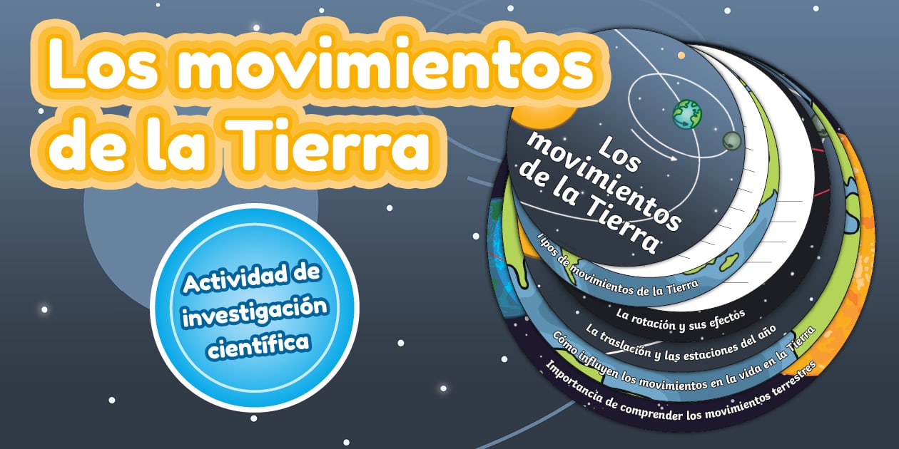 Flipbook: Los movimientos de la Tierra