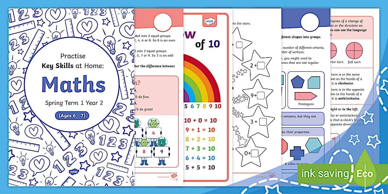 Practise Key Skills at Home: Spring Term 1 Year 2 Maths