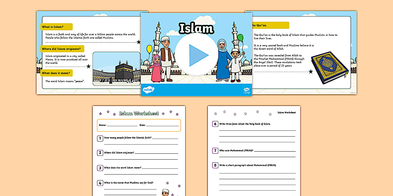 Basics of Islam | Differentiated Lesson Teaching Pack
