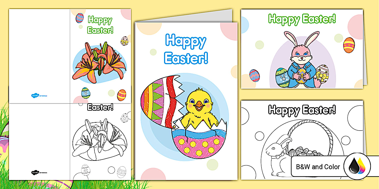 Easter Greetings Cards | 5th Grade Resource | Twinkl USA