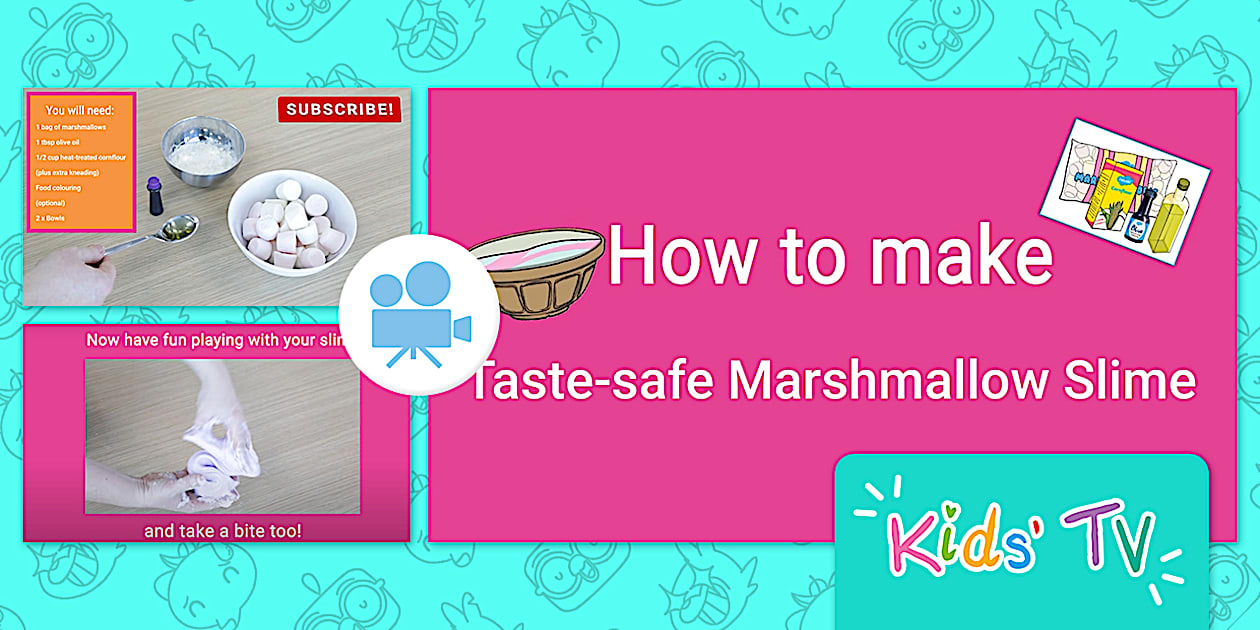 Marshmallow Slime Recipe - How to Make Taste-Safe Slime