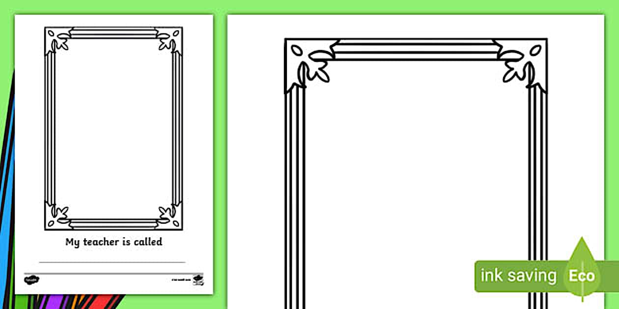 My New Teacher Worksheet - New Class Activity (teacher made)