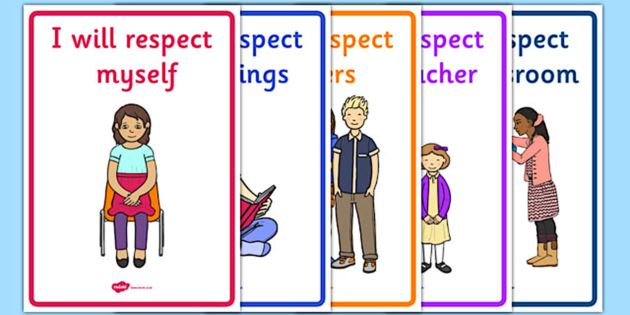👉 Respect in the Classroom | Display Posters Resource | Twinkl