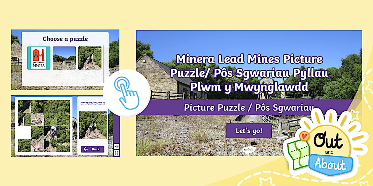 Minera Lead Mines Picture Puzzle / Pôs Sgwariau Pyllau Plwm y Mwynglawdd