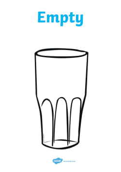 FREE! - Capacity Display Posters (Cups) (teacher made)