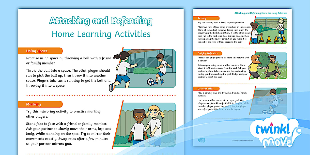 👉 Skills Circuit - Year 1 PE Attacking & Defending Lessons