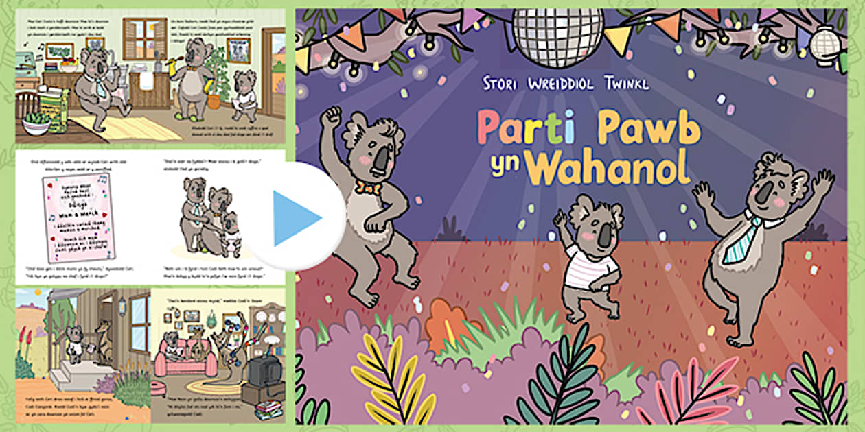 Pŵerbwynt Stori Parti Pawb yn Wahanol (teacher made)