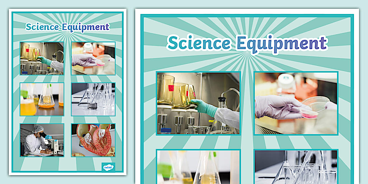 Science Equipment Photo Display Poster (teacher made)