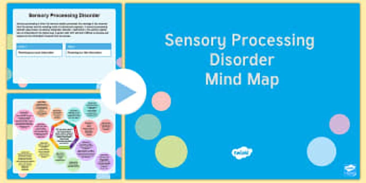 Sensory Processing Differences Mind Map PowerPoint - Twinkl