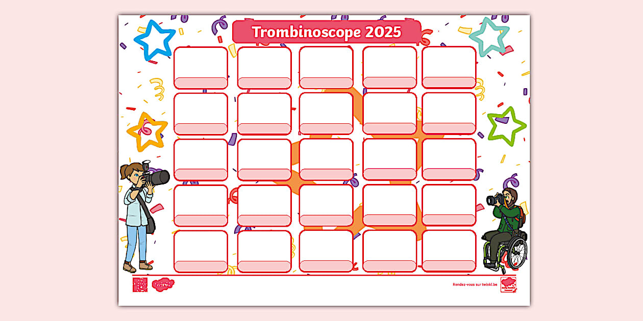 Trombinoscope 2025 (teacher made) - Twinkl