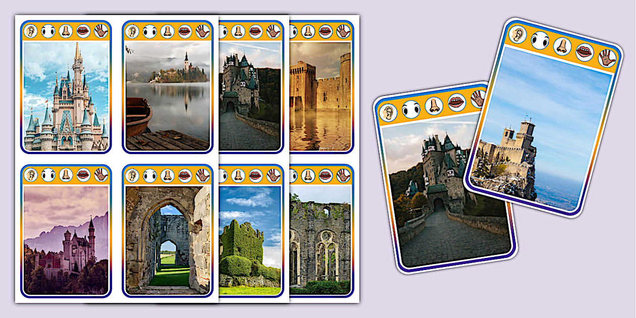 Castle Story Setting Photo Prompt Cards (teacher made)