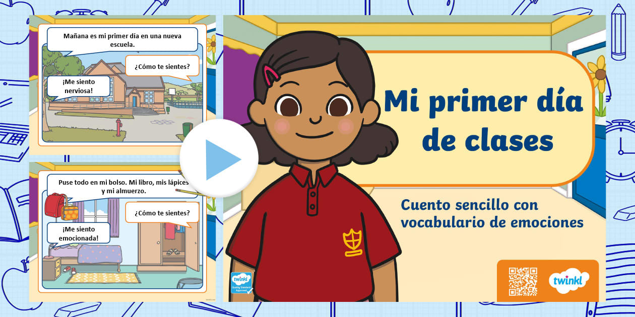 Cuento: La vuelta al cole - Twinkl