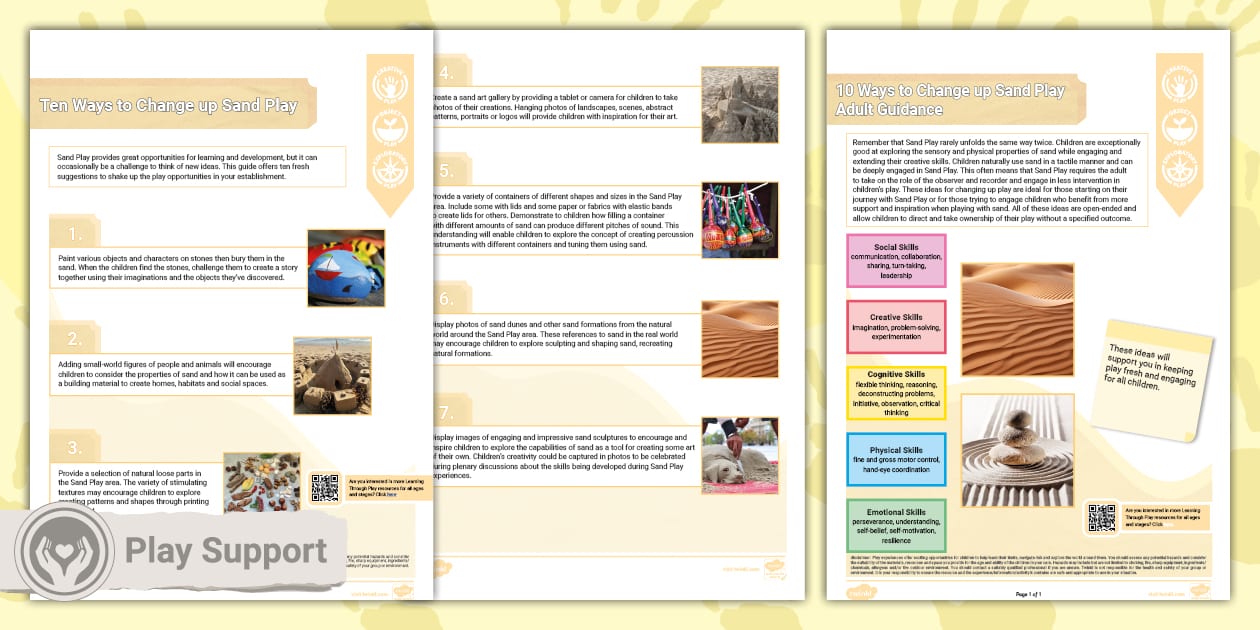 Play for All Ages - 10 Ways to Change up Sand Play Ideas