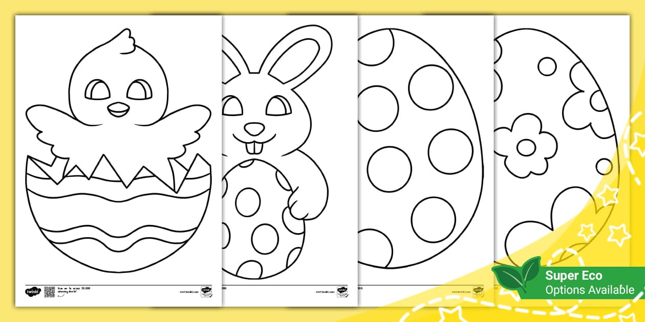 My First Easter Colouring Pack (profesor hizo) - Twinkl