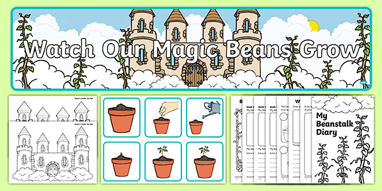 Grow Your Own Beanstalk Resource Pack (teacher made)
