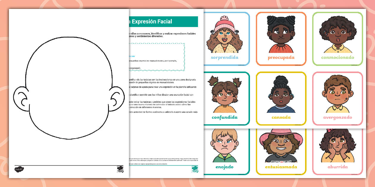 Haz la Expresión Facial (emociones y sentimientos) - Twinkl