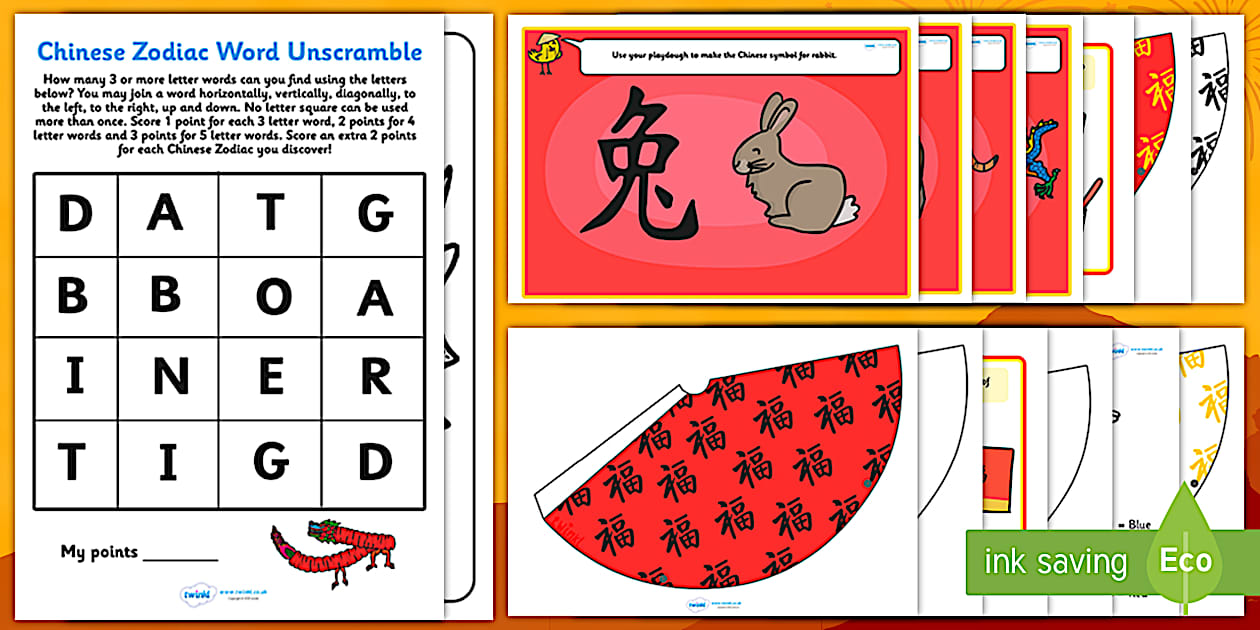 Chinese New Year Craft and Activity Pack - chinese new year