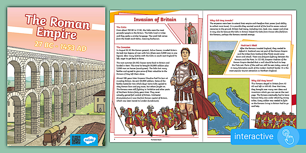 The Roman Empire eBook | Ancient Rome | Homework | Parents