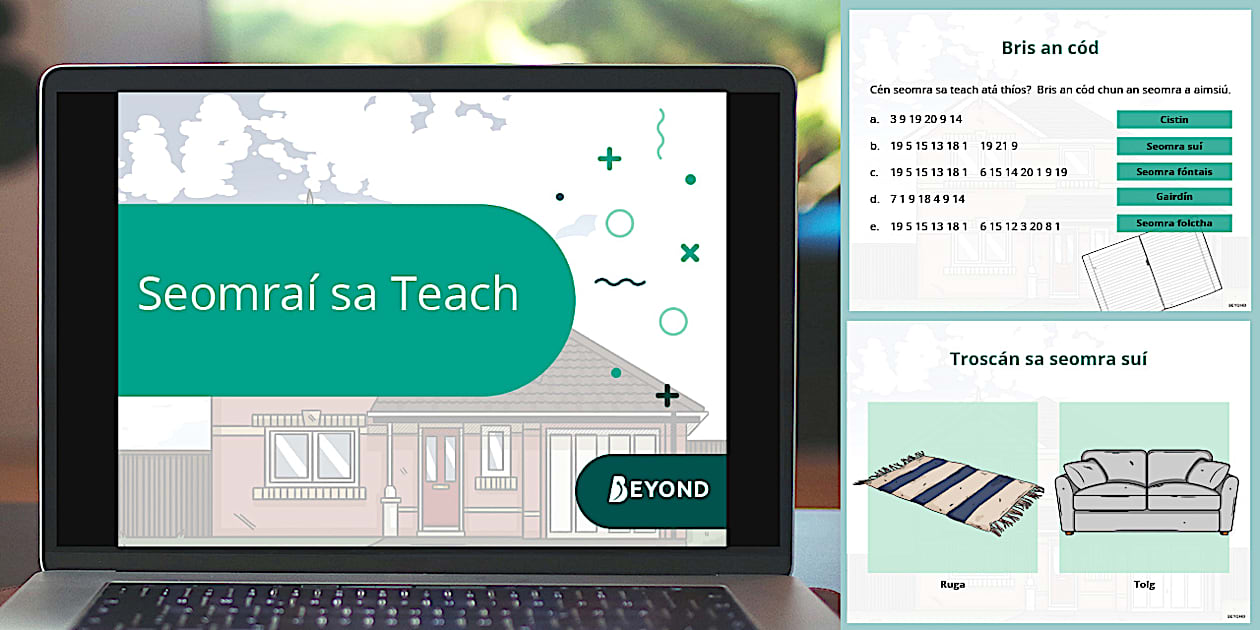 Seomraí sa Teach (PowerPoint) (Teacher-Made) - Twinkl