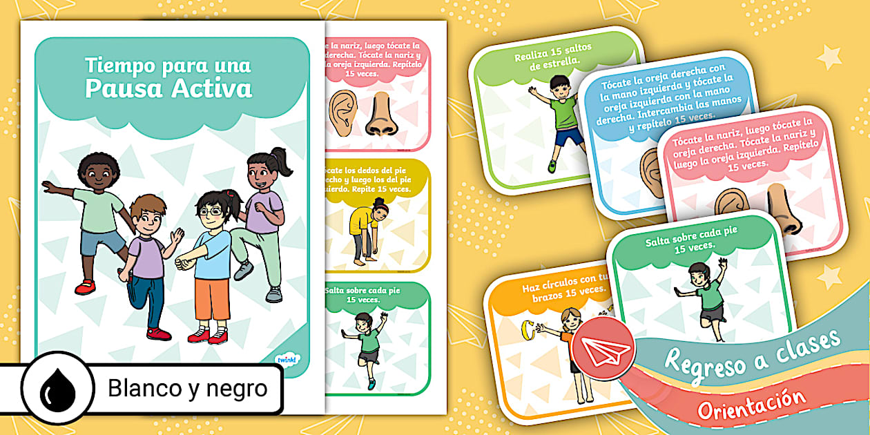 pausa activa | orientación | salud mental | carta | descanso